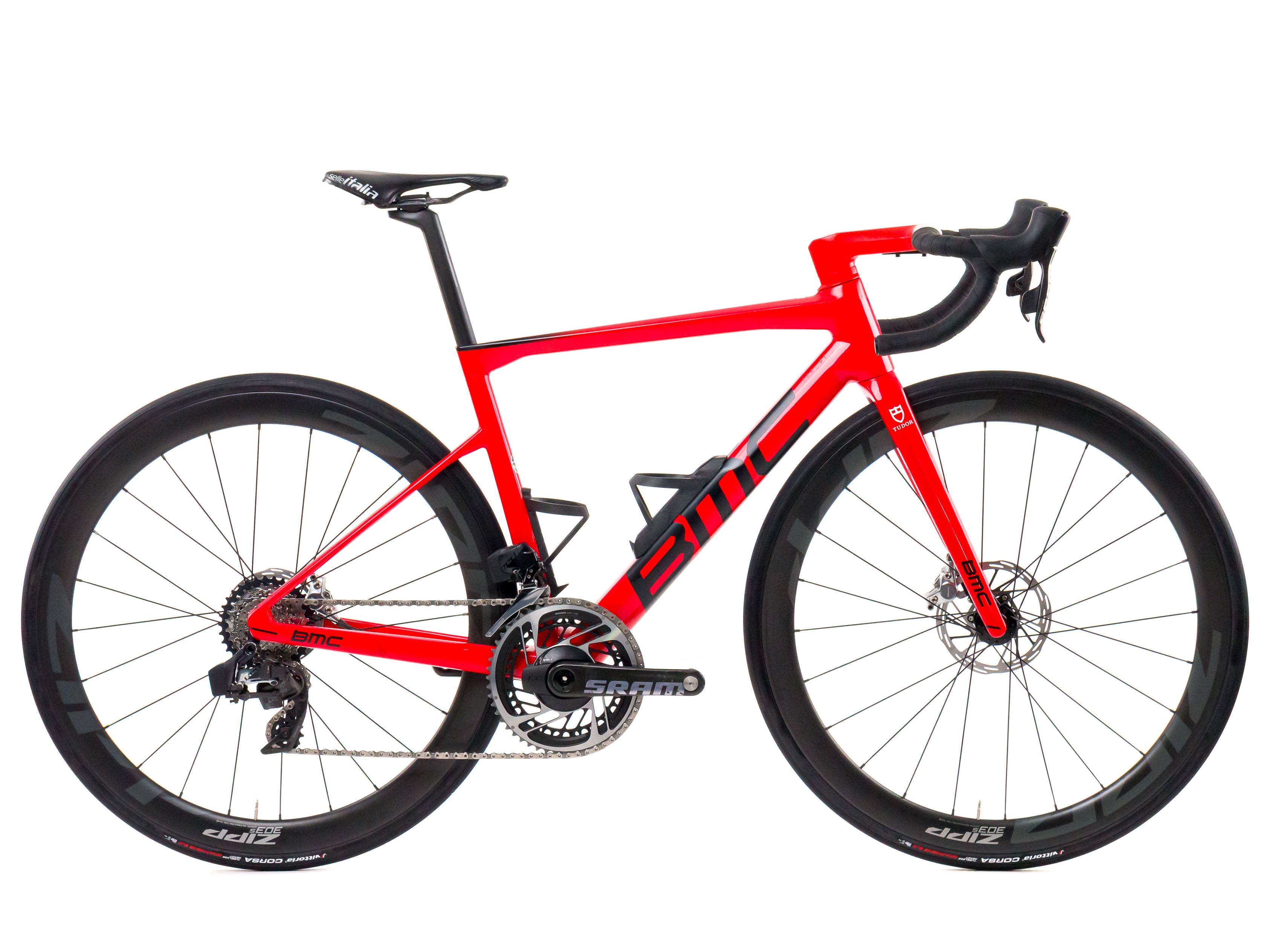 BMC Teammachine SLR01 Tudor Pro Cycling | Sram Red eTap AXS 2x12sp ...