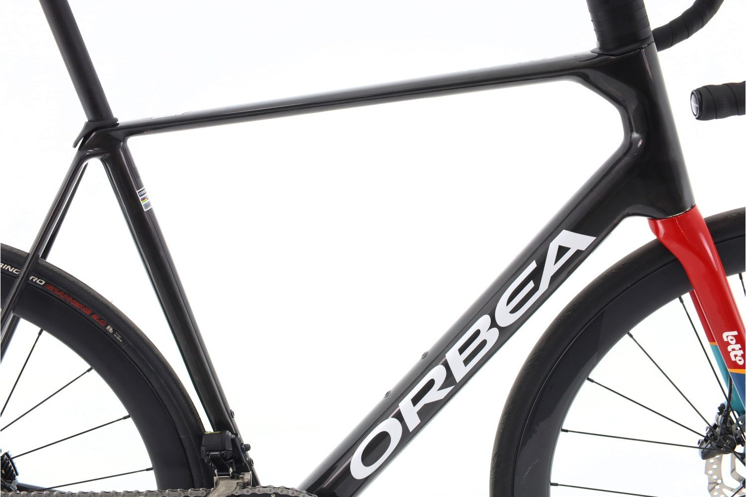 Orbea Orca OMX Lotto Dstny Di2 12V 2024 - Shimano Dura-Ace Di2 - Oquo RP45 Team | VERY_GOOD ...